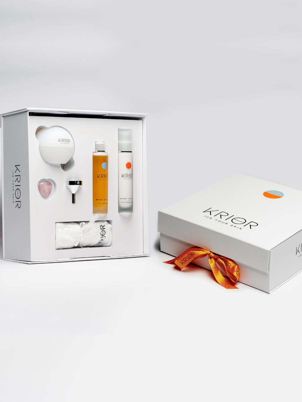KRIOR Premium Skin Icing Box - Ice Ball - Gesichts Kur - Skin icing